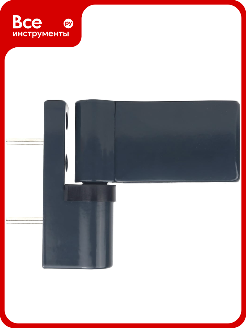 Петля для ПВХ дверей DORF аналог DHV (KTV), 150 кг, антрацит 7016 DORF_DHV_140_7016(511all), Защита от вывешивания