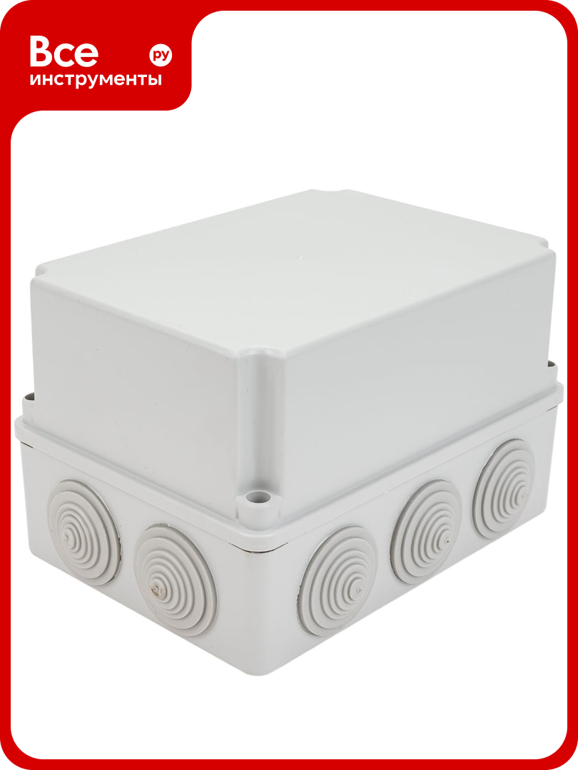 Распределительная коробка урал ПАК 190х140х120, IP 55, 10 вх. КО-65027190-012, 40мм, защищенная