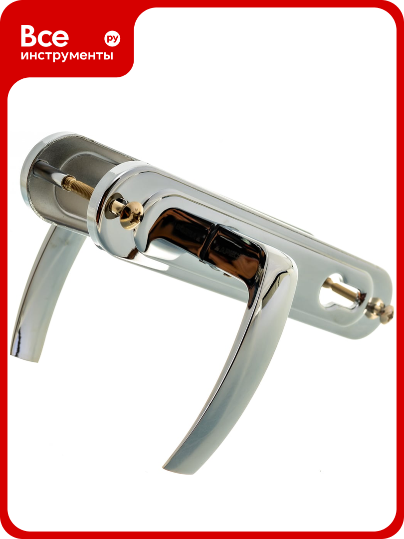 Ручки на планке APECS HP-85.0101-CR P-C001 02203, 85 мм