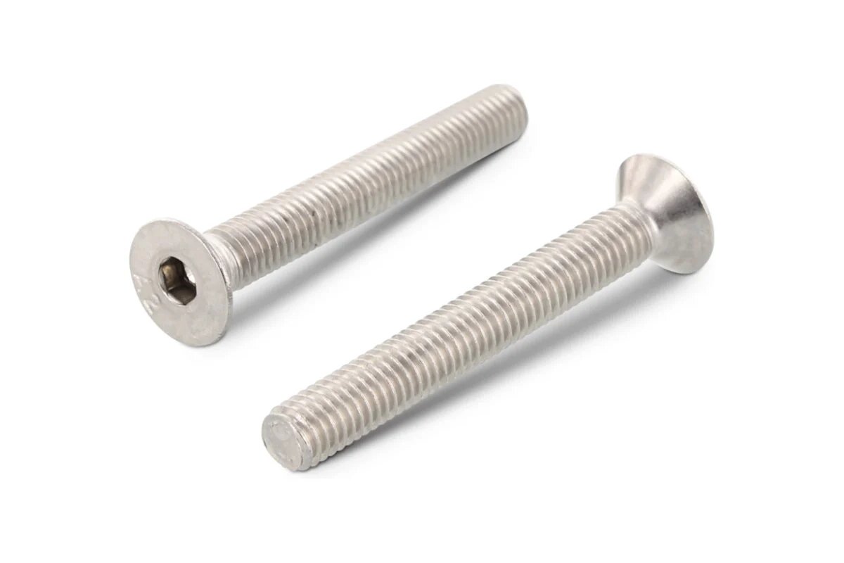 Edelfix винт DIN 7991 M8x60 A2 нержавеющий потай внутр. шестигр, 10 шт мебельной