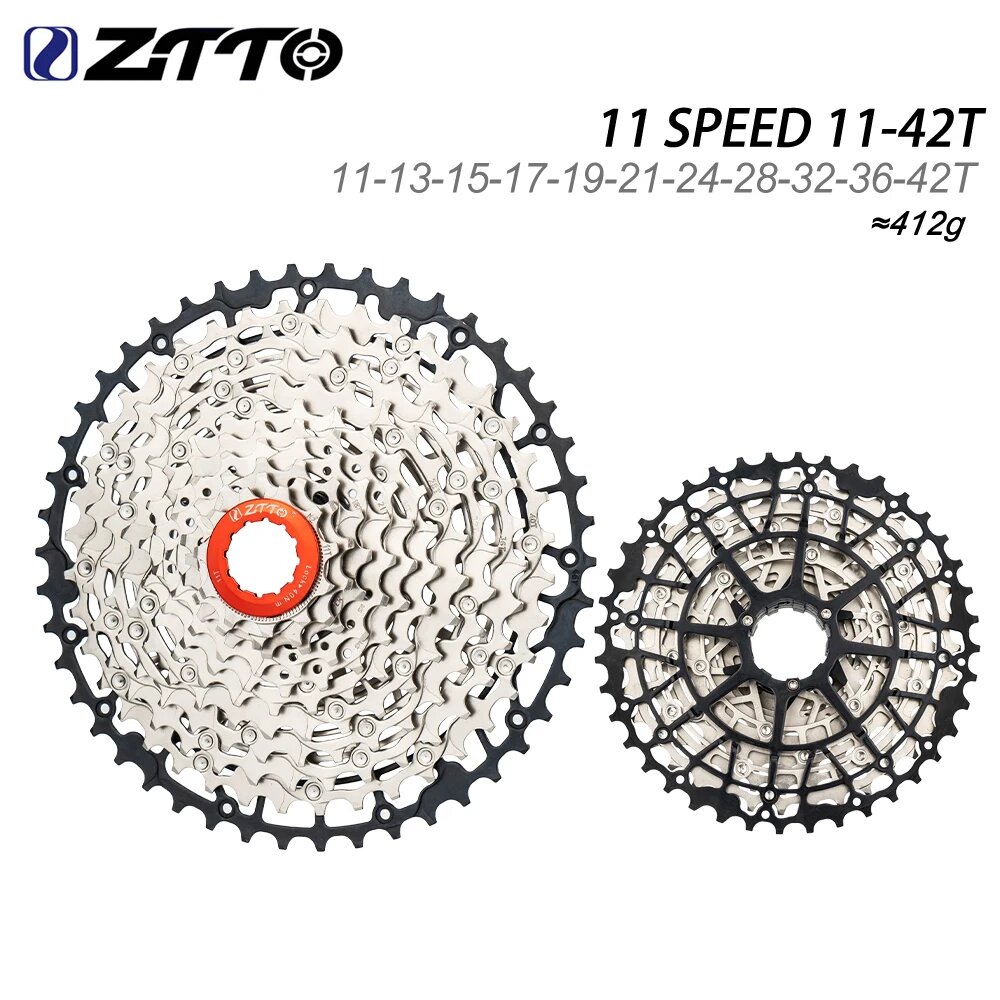 ZTTO MTB Road кассета стальная 9/10/11/12 скоростей 11s 42T SL HY