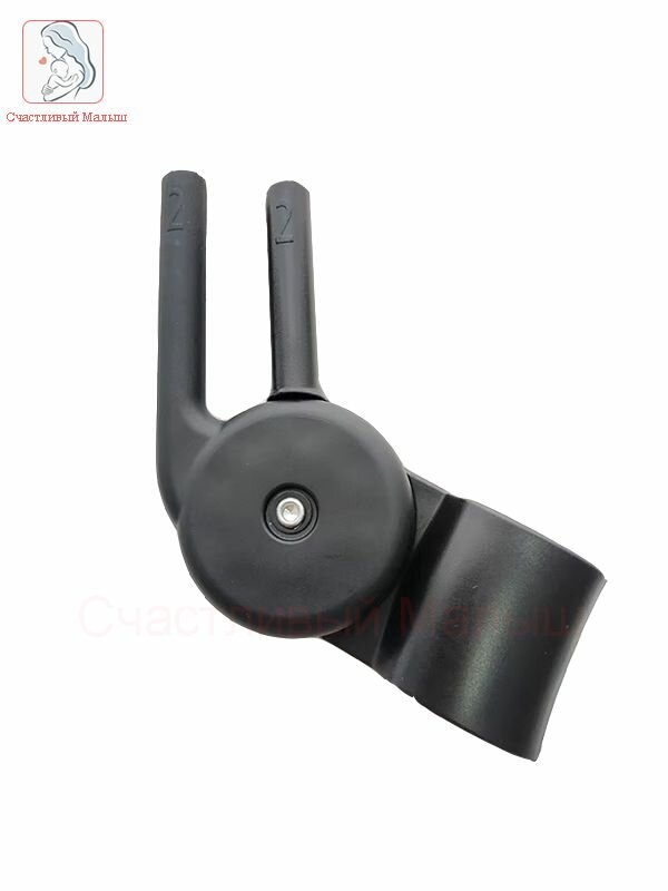 Зажим для крепления тента прогулочной коляски фиксатор дуги козырька для Cybex Priam 3/4, Mios 2/3. Клипса для крепления навеса, сменная деталь - Зажим №2