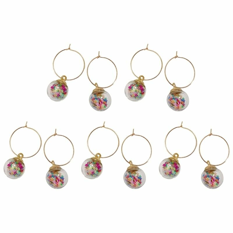 Набор маркеров для бокалов (10 шт), Цвет 1