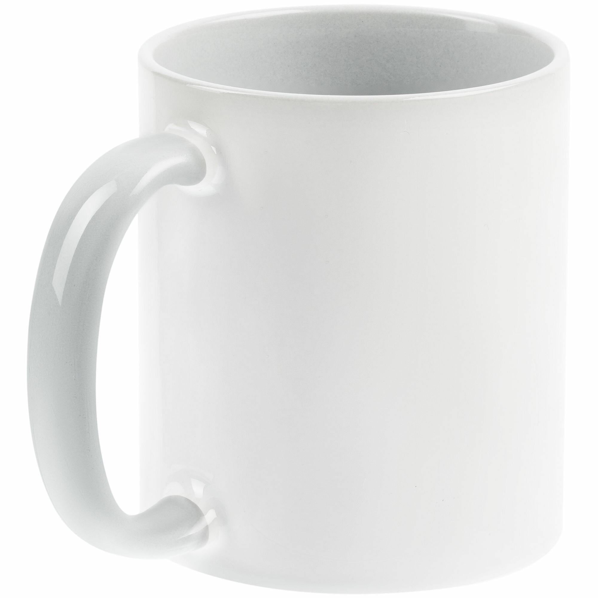 Кружка для чая и кофе, для сублимации, чашка керамическая, 330 мл, molti, Promo Plus, серая