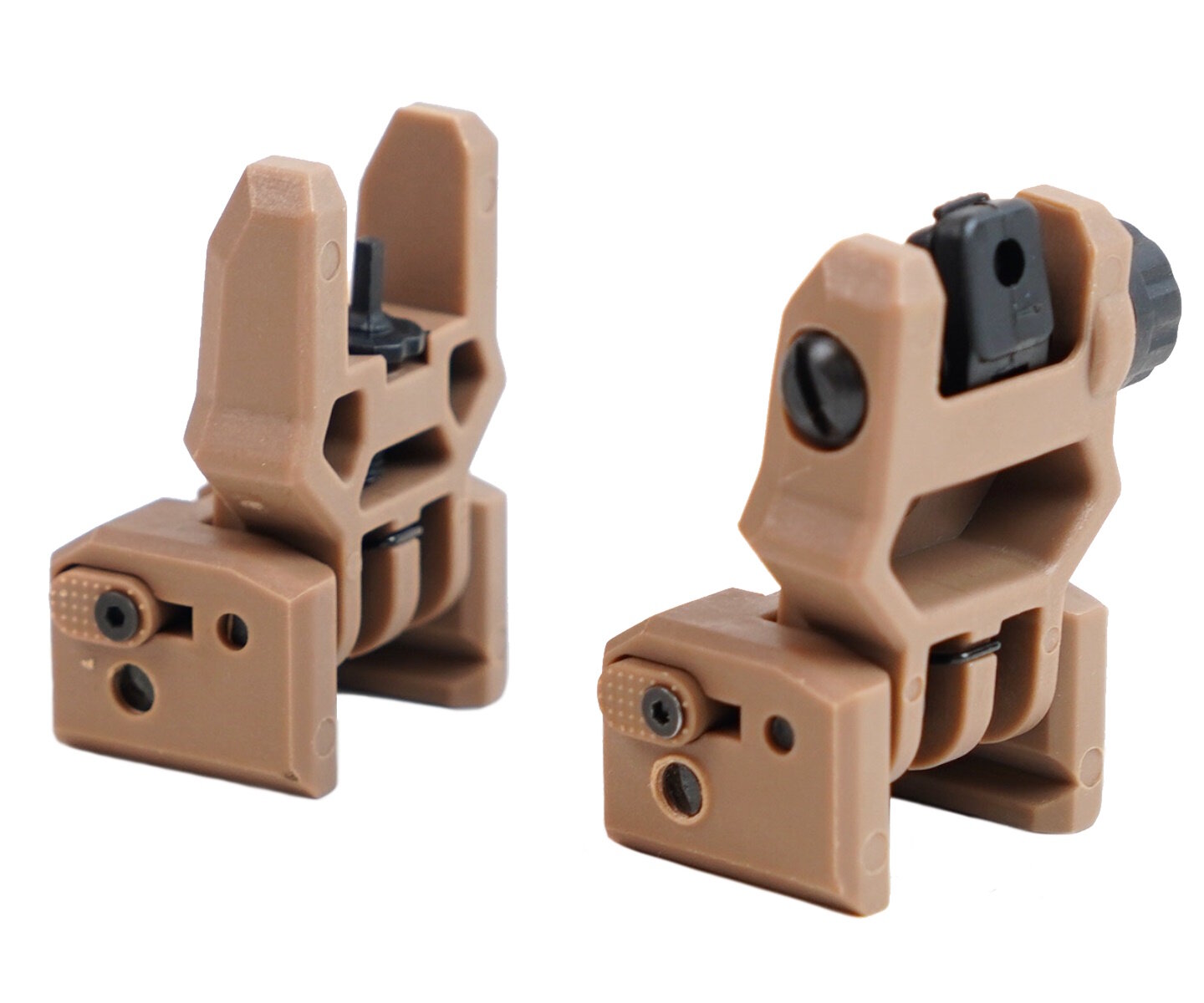 Мушка и целик FMA Gen3 Desert (TB995-DE), складные, 30 г, песочный