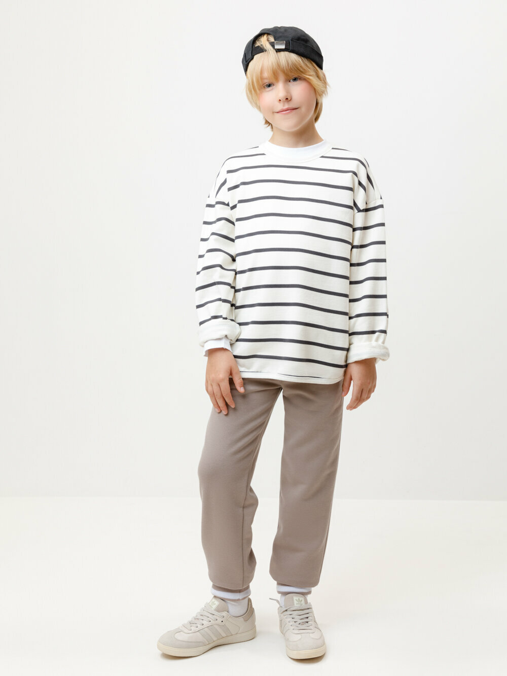 Брюки спортивные КР 400784-1/коричневый