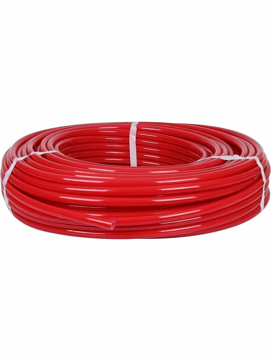 Труба STOUT PEX-A 20х2,0 из сшитого полиэтилена с кислородным слоем, красная бухта 100м