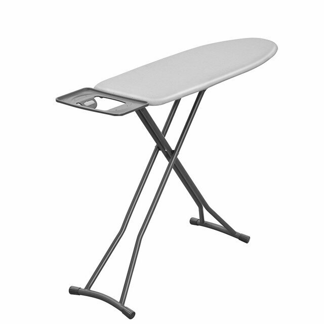 Доска гладильная HAUSMANN Pegasus 109х33,5 см перфорация пластик полка для утюга