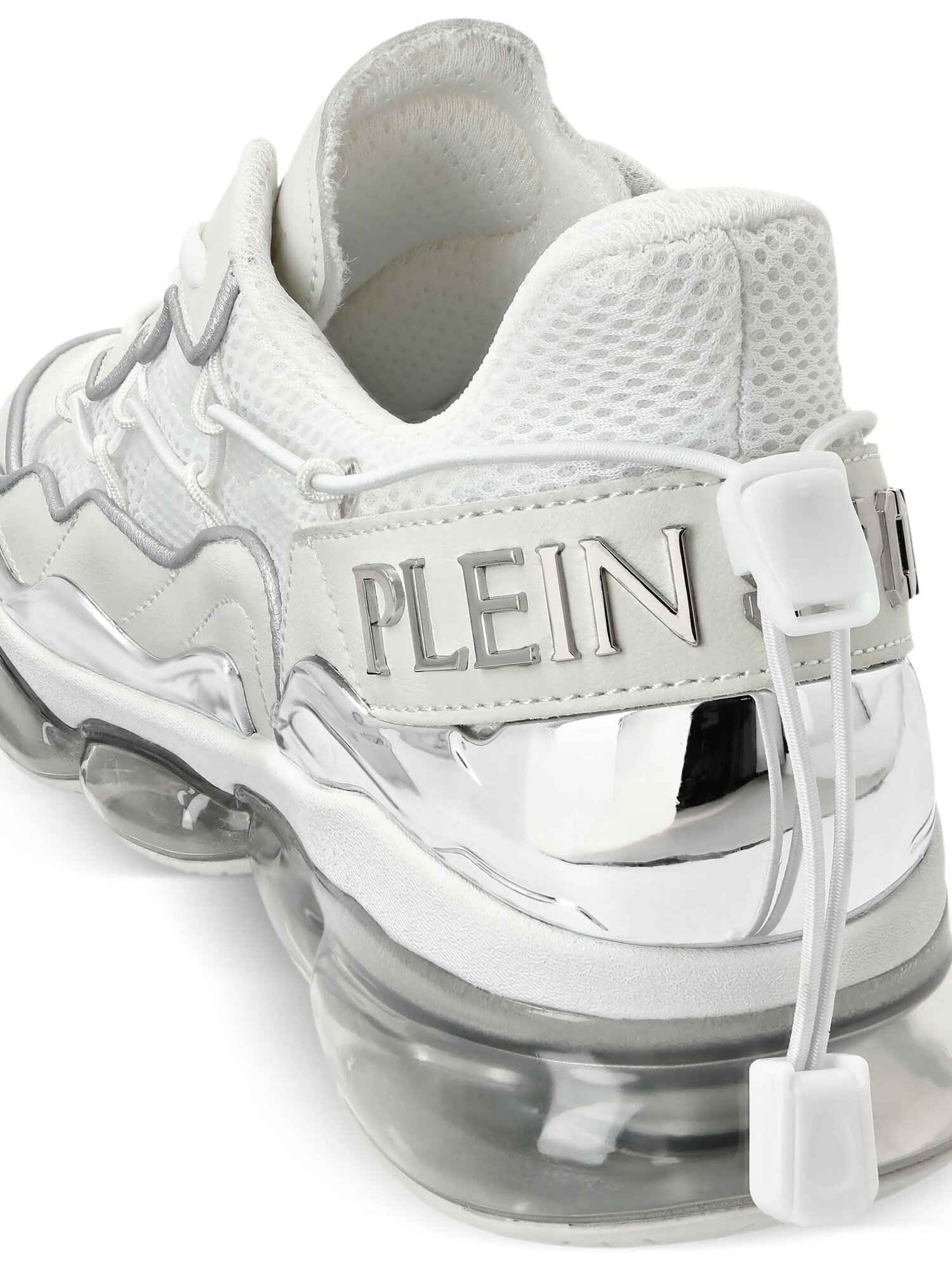 Кроссовки PLEIN SPORT Runner PS, размер 36, бежевый/белый — фото 1