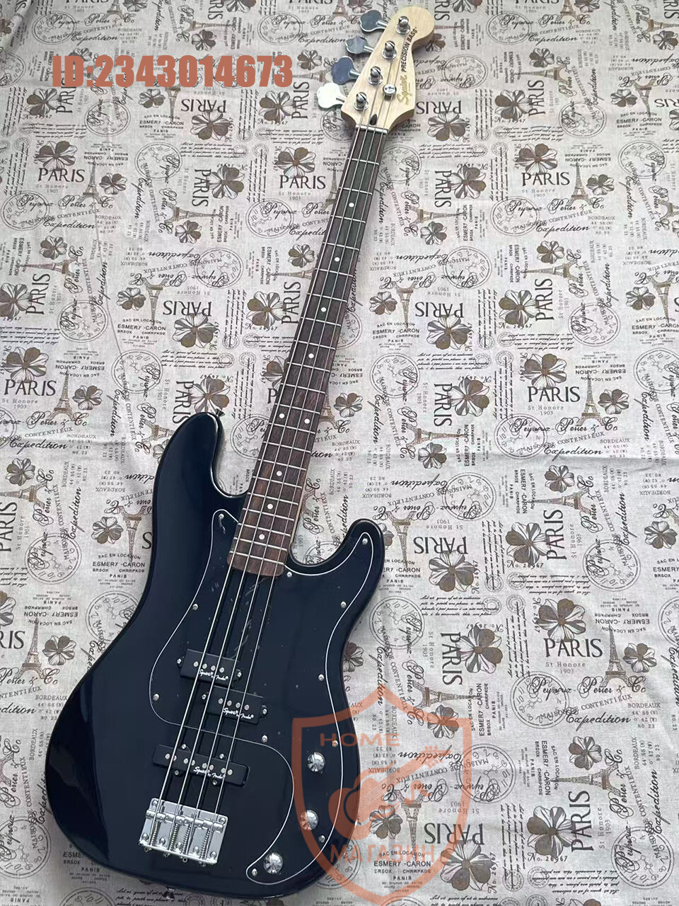 Электробас-гитара Fender Jazz Bass с 4 струнами, изготовленная в Китае