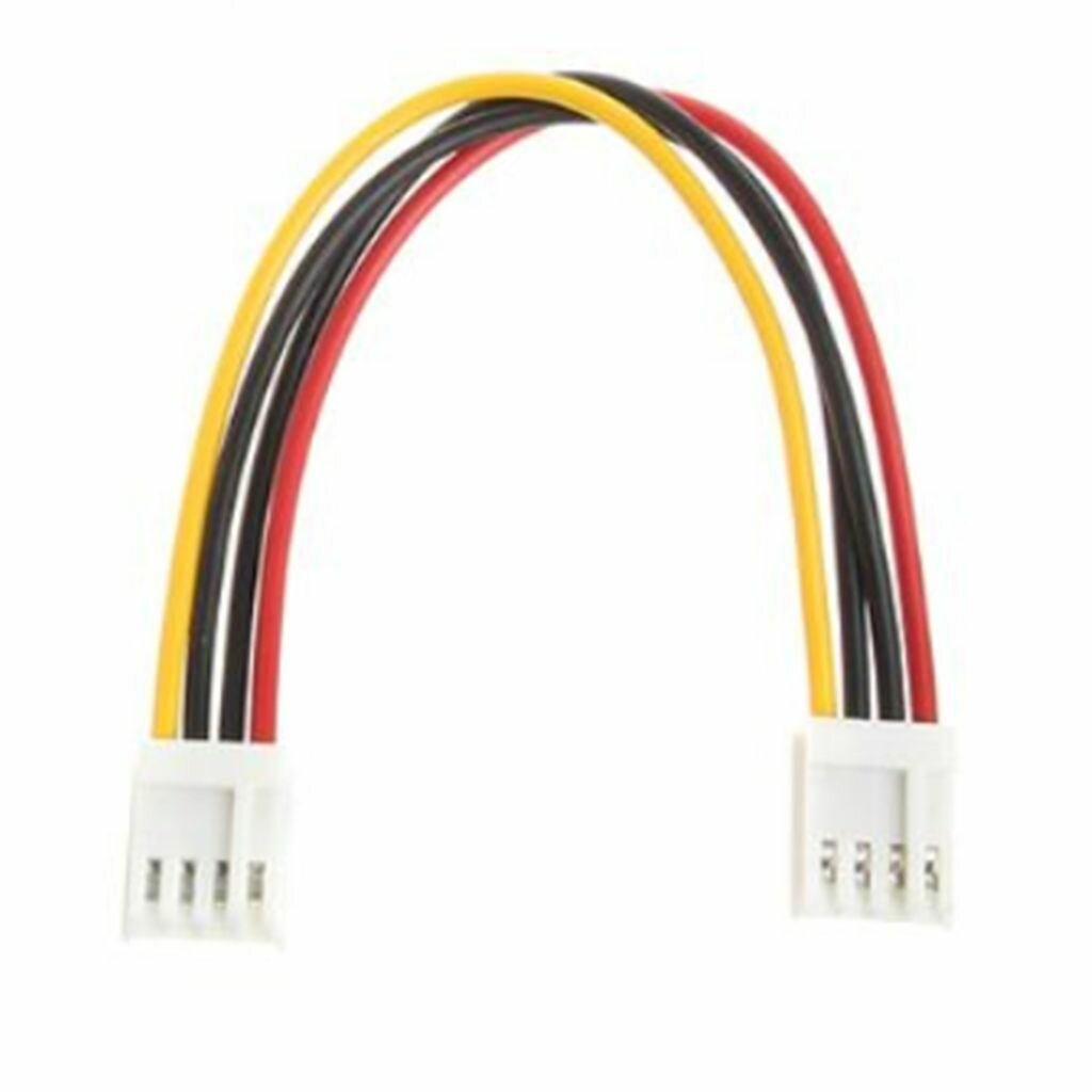 4-контактный кабель питания для дисковода, совместимый с 12V, длина 15 см