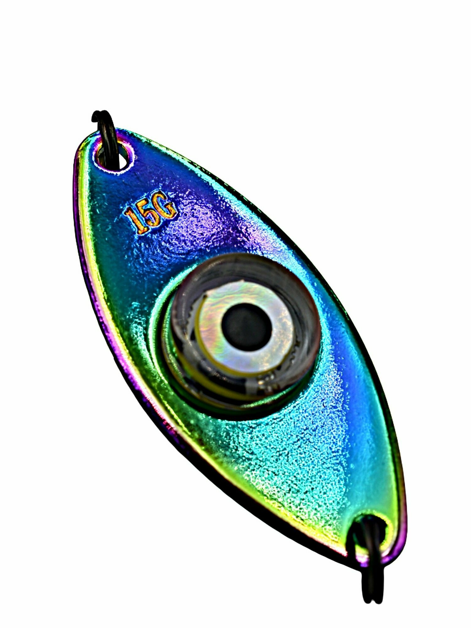 Электронная светящаяся приманка 15 гр, мигалка трёхцветная на форель, судака