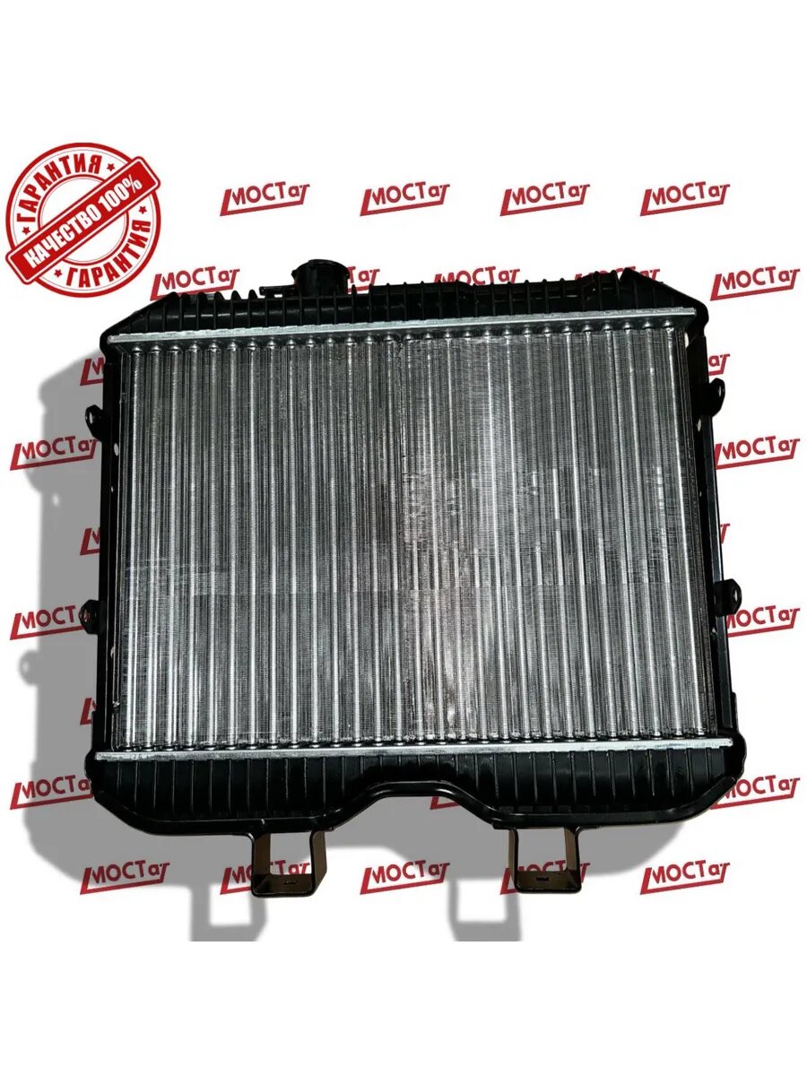 Радиатор УАЗ-452, 469 алюминиевый 3х рядный