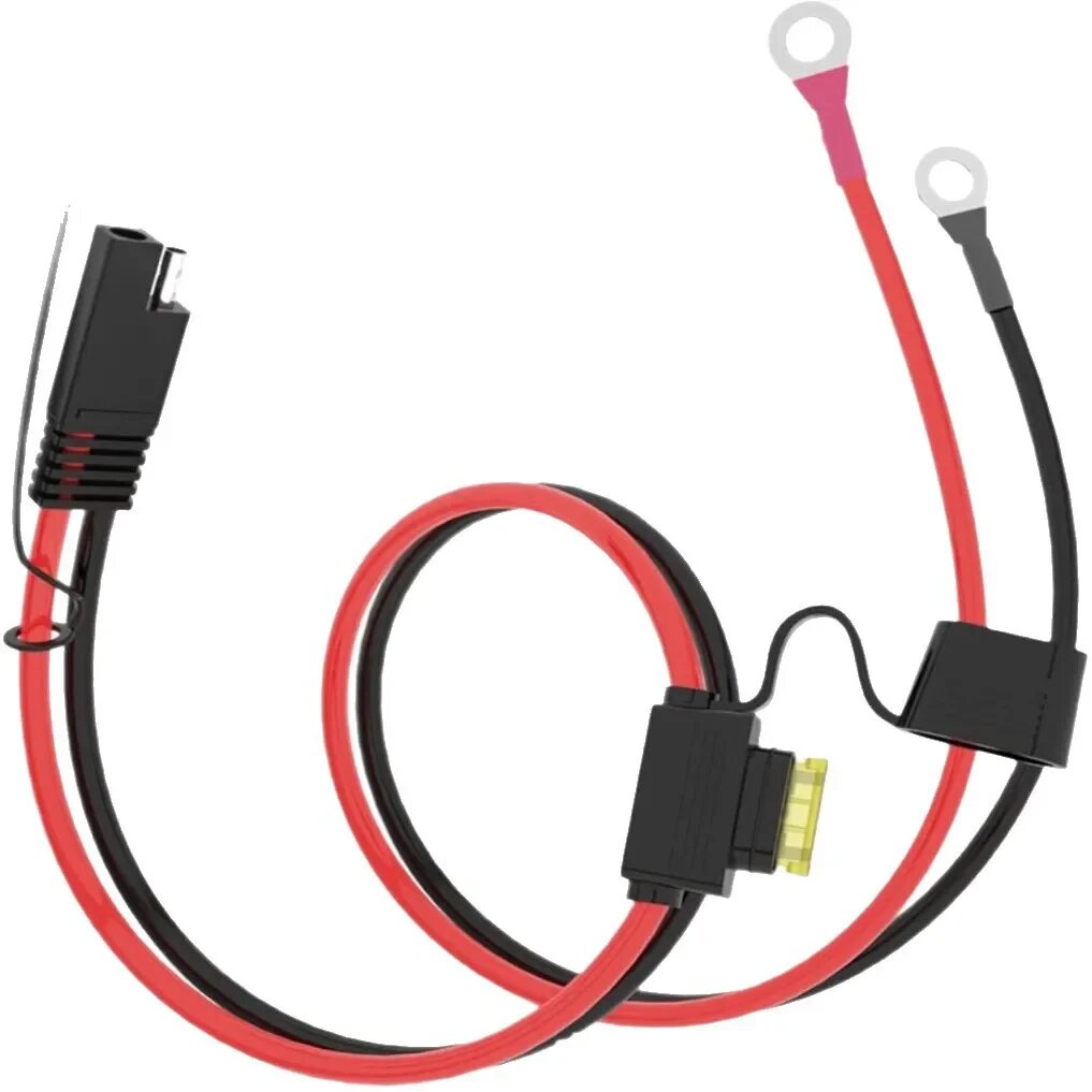 Кабель 12 В 16AWG для аккумулятора SAE к terminala O-типа с предохранителем, быстроразъемный удлинитель для зарядного устройства/обслуживающего устройства