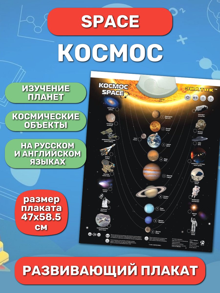 Электронный плакат Знаток Сказки лета PL-14-LETO