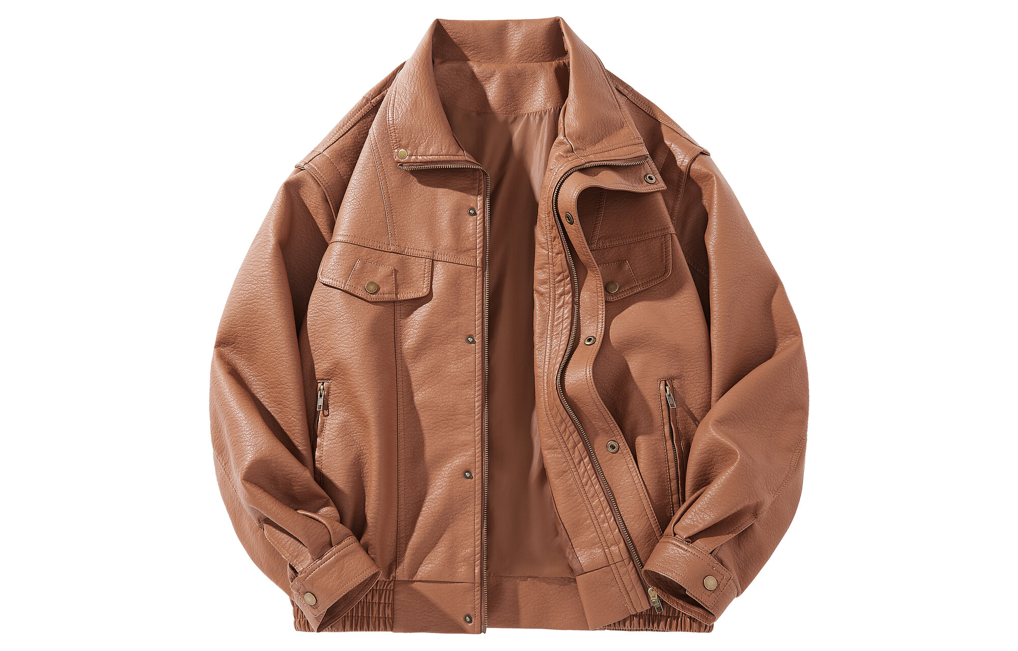 Куртка кожаная