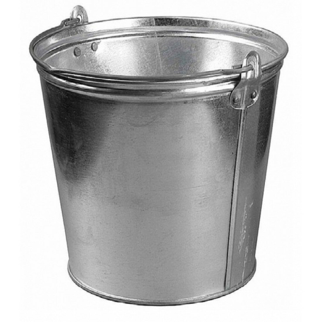 Ведро оцинкованное 7 л для переноски жидкостей растворов и сыпучих материалов