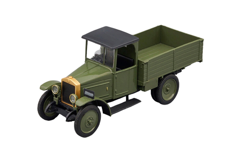 Модель коллекционная DEAGOSTINI Автомобильное московское общество Ф-15, темно-зеленый (автолегенды ссср #87)