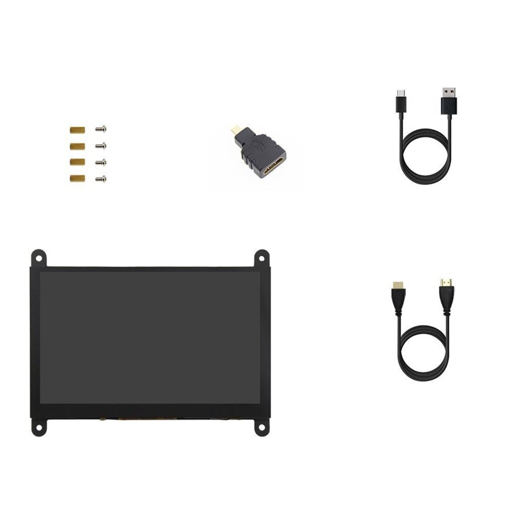 Сенсорный ЖК-экран с разрешением 5 дюймов 1024x600 Емкостный сенсорный дисплей