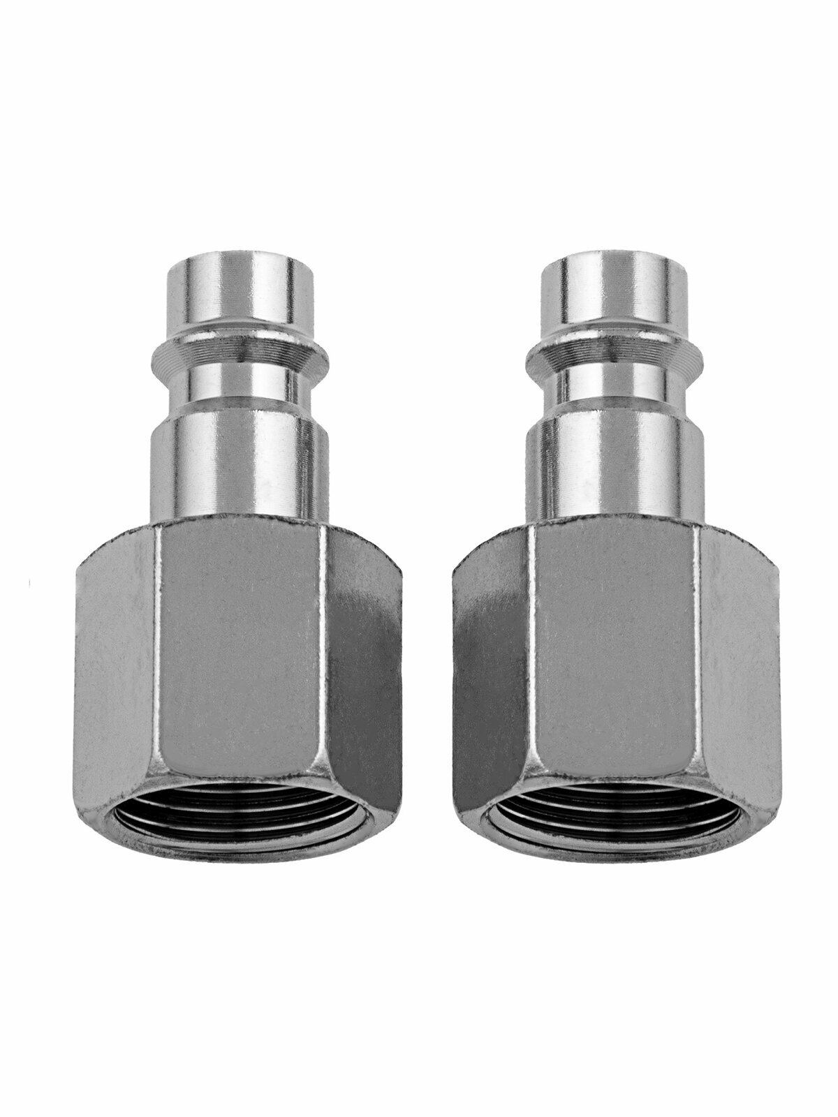 Ниппель универсальный быстросъемный Stels ("папа") внутренняя резьба 3/8", 2 шт 57060