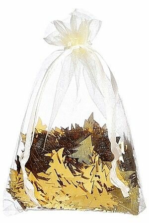 Блёстки елочки-конфетти, золотые, 25 г, Edelman 1106317