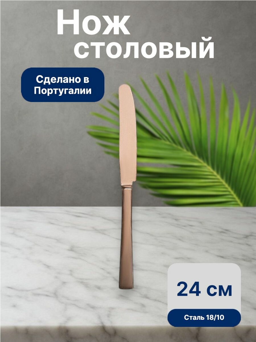 Нож столовый, Herdmar, Celta, 24 см, нержавеющая сталь 18/0, Португалия