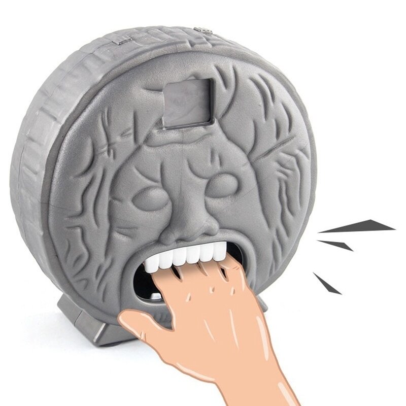 Электронный хитрый игрушечный детектор лжи, хитрая реакция, игра-вызов-MIN