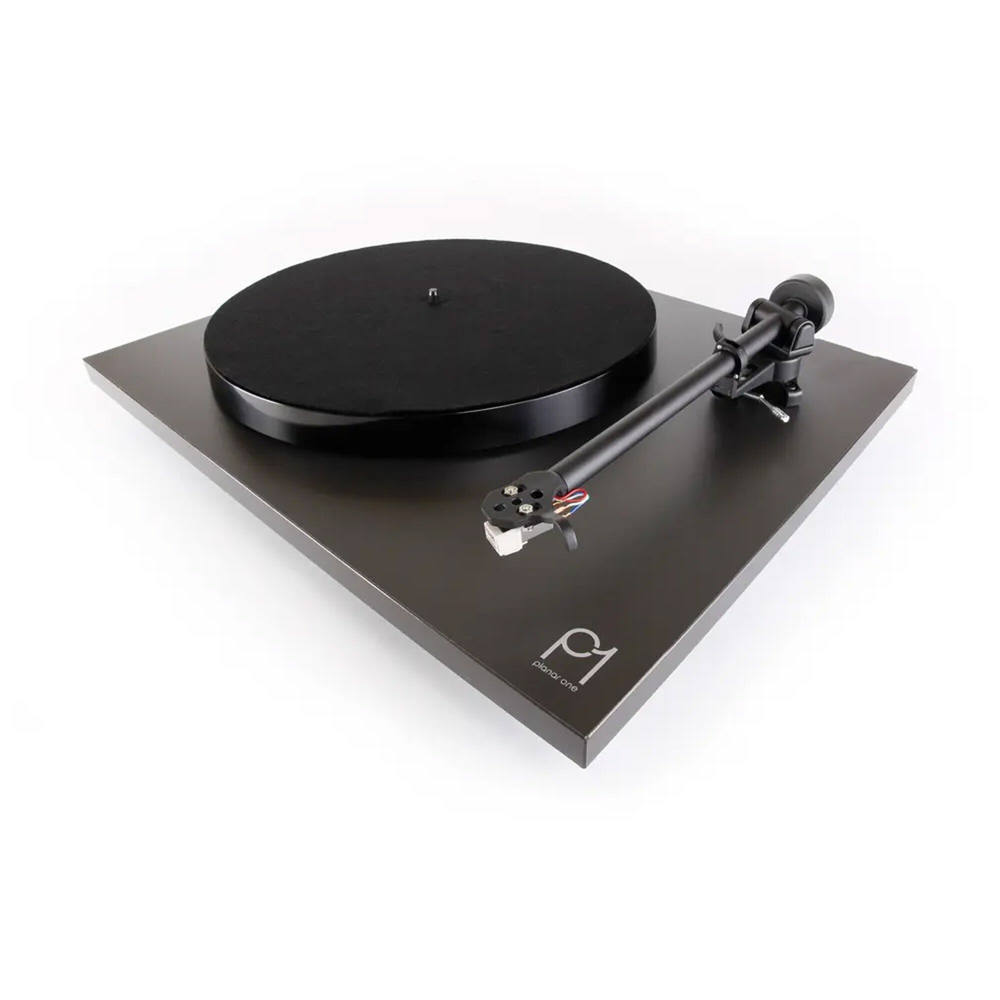Rega Planar 1 matte black проигрыватель винила, ременной привод, matte black