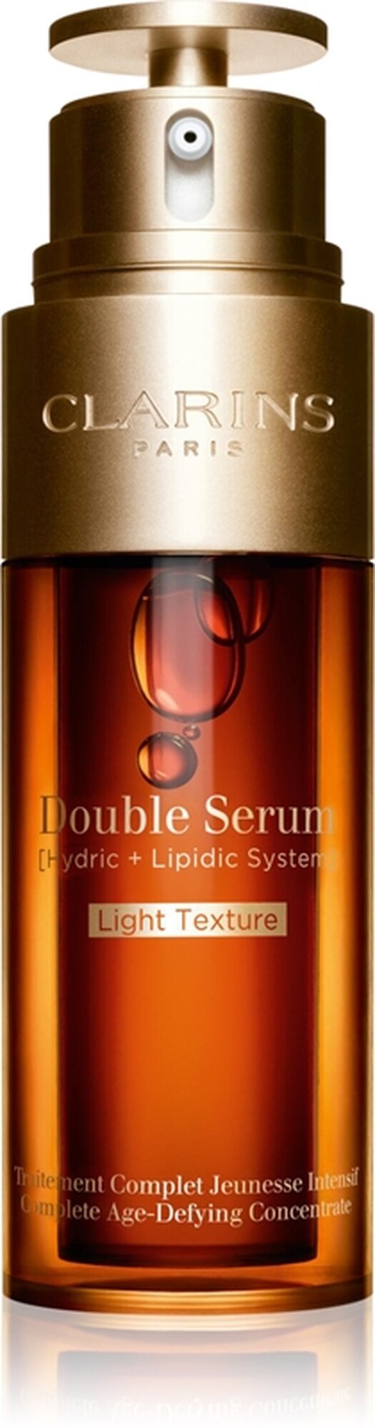 Clarins интенсивная антивозрастная сыворотка для кожи Double Serum Light Texture 50 ml