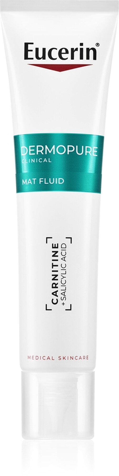 Eucerin Матирующий флюид против несовершенств кожи, склонной к акне DermoPure Clinical Mat Fluid,40 мл
