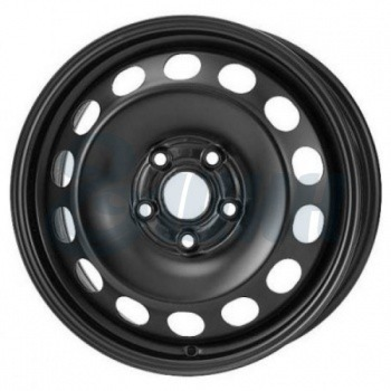 Диск колесный Trebl X40019 7,0x17 5x100 Dia56.1 ET48 цвет BL (черный глянцевый)