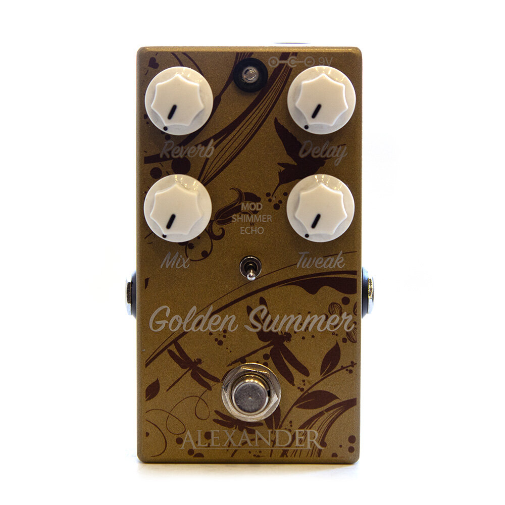Alexander Pedals Golden Summer Ambient Reverberator