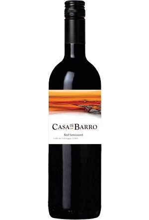 Вино "Casa de Barro" Red Semisweet, Valle de Colchagua DO