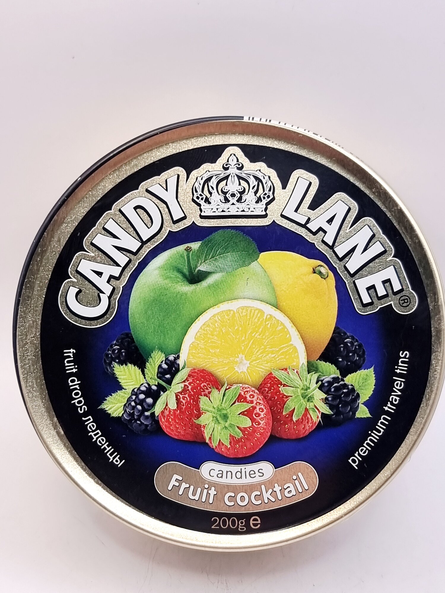 Леденцы Candy Lane со вкусом Фруктовый коктейль, 200 г (Россия)
