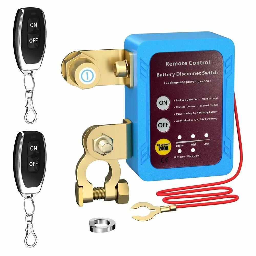 JAYWAYNE Кнопка прикуривателя арт. OZON202411080018 remote battery switch T