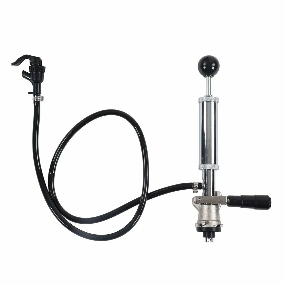 Насос для пивных кег из нержавеющей стали, герметичный, устойчивый к ржавчине, быстроразъемный, пивной кран, насос для раздачи пива для домашней пивоварни, вечеринки на открытом воздухе