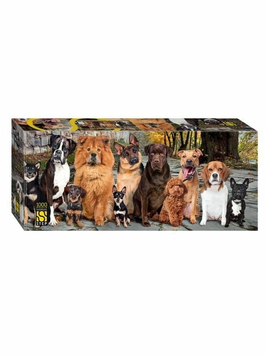 Пазл 1000 деталей Верные друзья (Панорама)