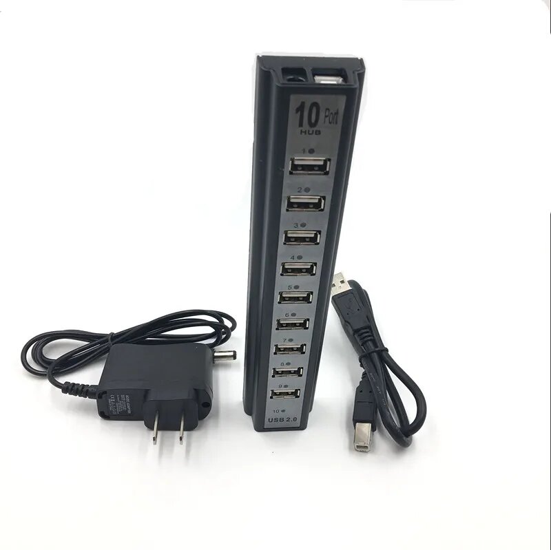 USB 2.0 концентратор 10 портов