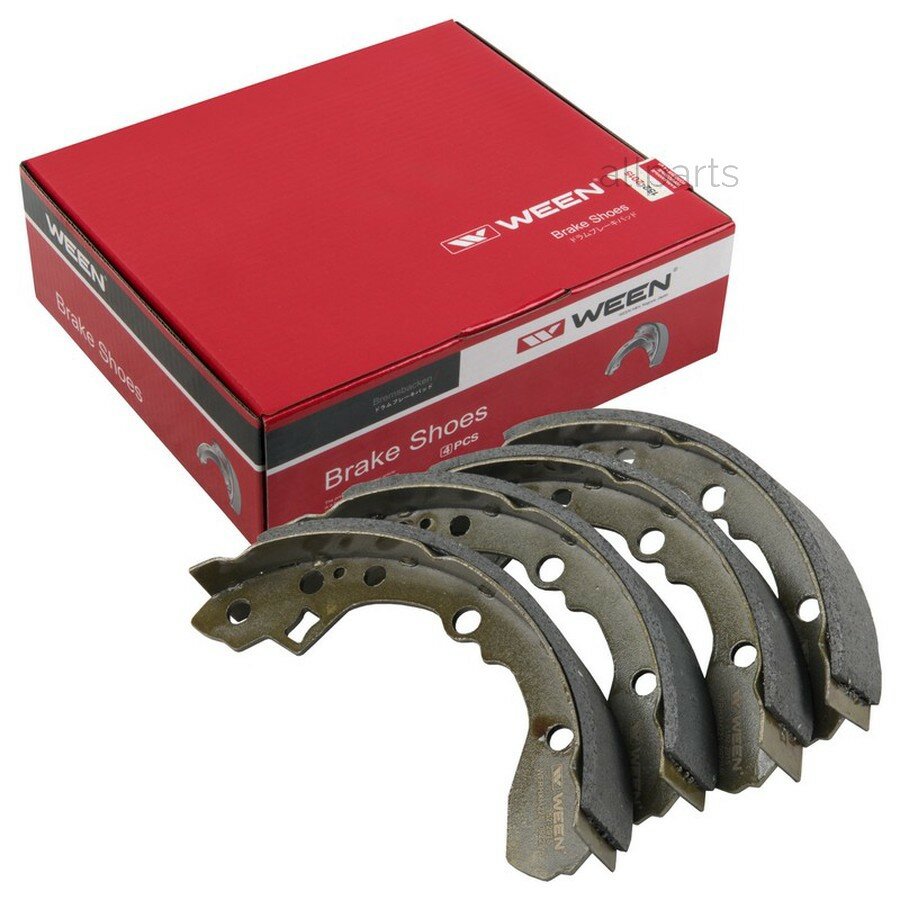 WEEN 152-2015 Тормозные колодки барабанные KIA Spectra (ИЖ), Sephia (FA), Shuma I/II, Cerato