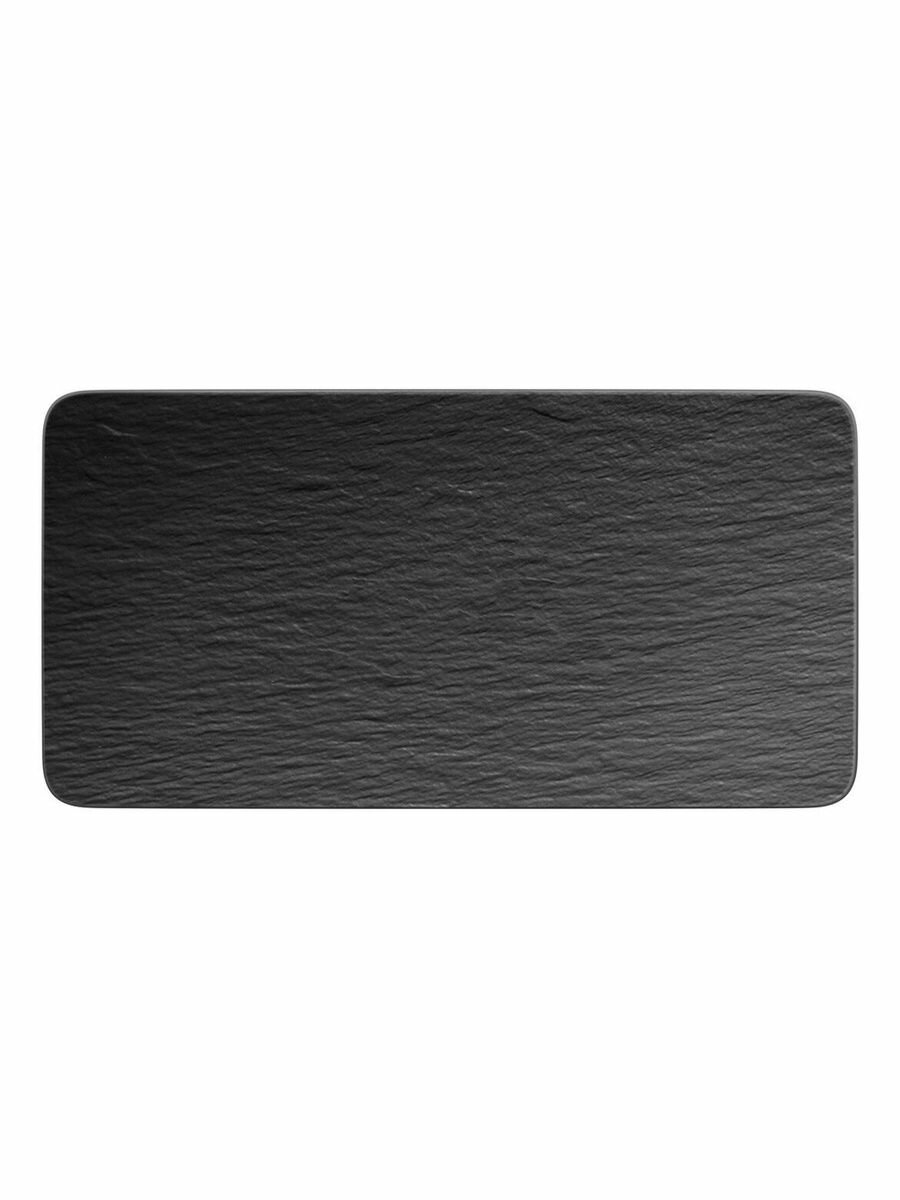 Блюдо 35 х 18 см Black/Gray Manufacture Rock Villeroy & Воch
