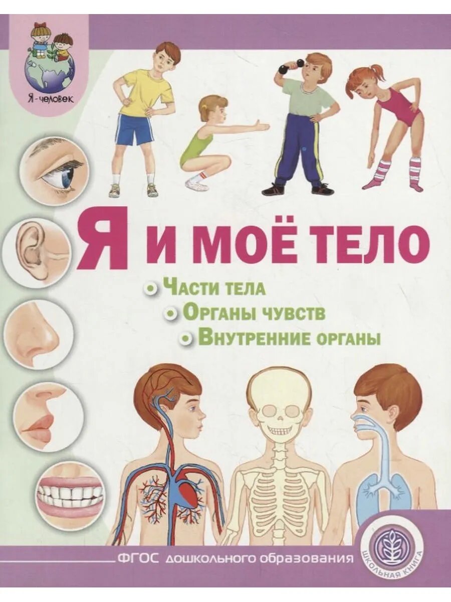 Я и мое тело: Части тела. Органы чувств. Внутренние органы