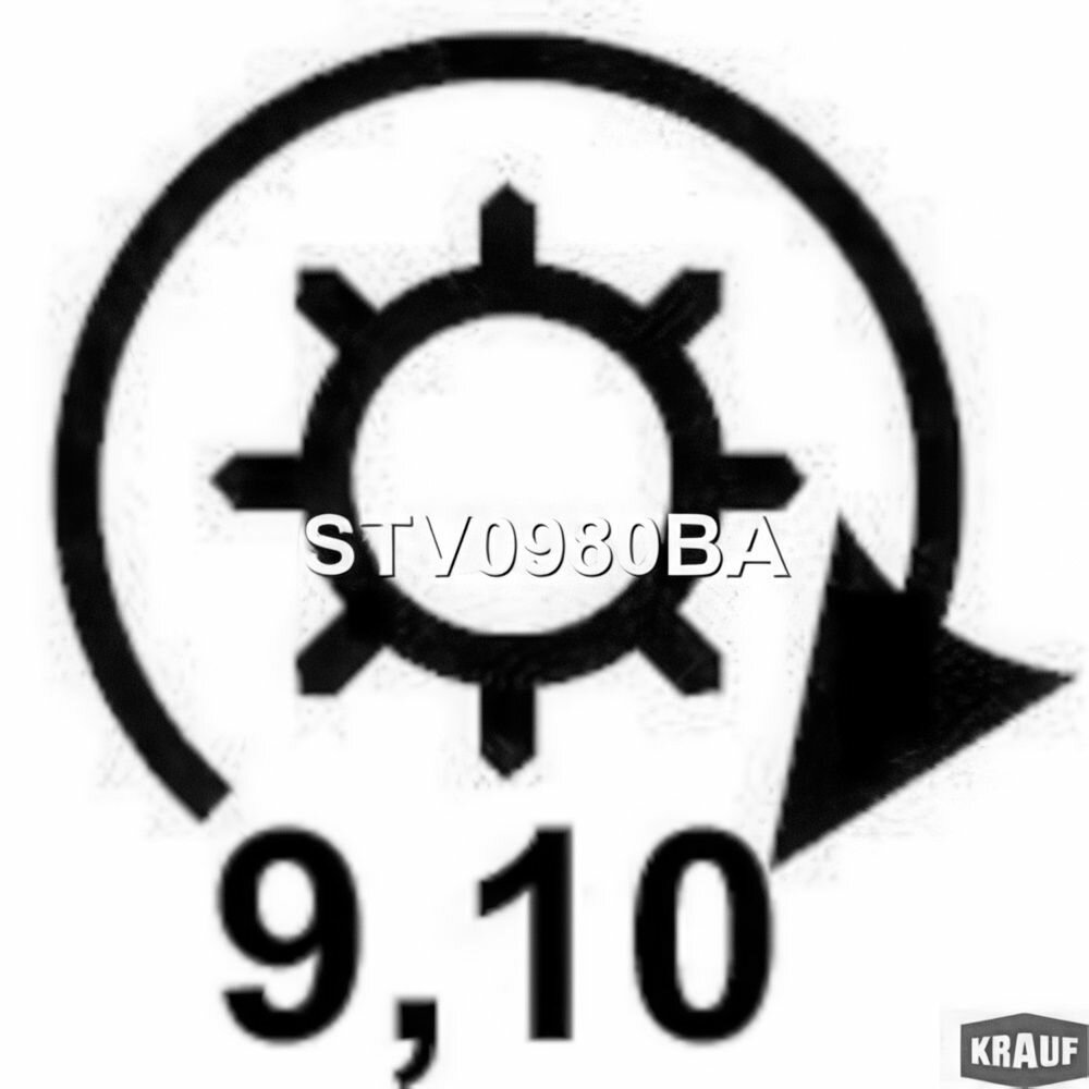 Стартер, для Ниссан Кубистар, Рено, Клио, 2 Эспейс, 3 Кангу, Лагуна, Меган, Сценик, Трафик арт STV0980BA