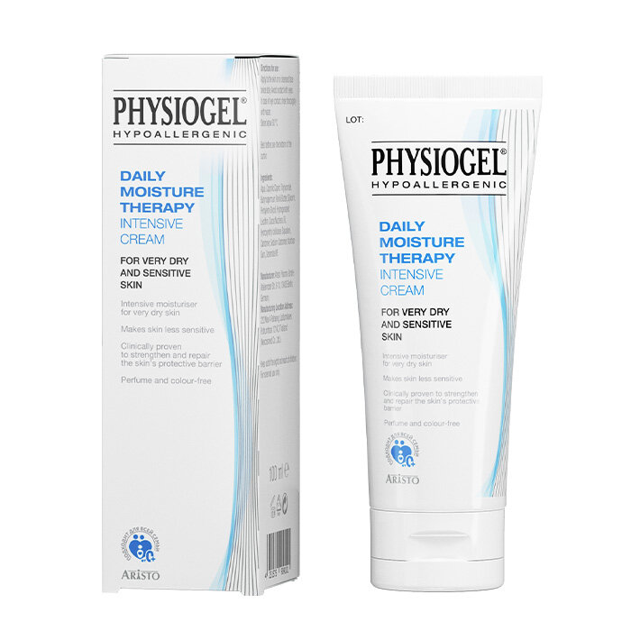 Physiogel daily moisture therapy крем для сухой и чувствительной кожи интенсивный увлажняющий 100 мл