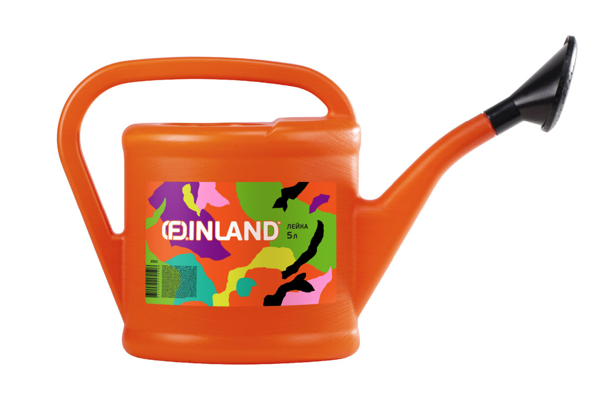Лейка оранжевая, 5 л Finland 2053
