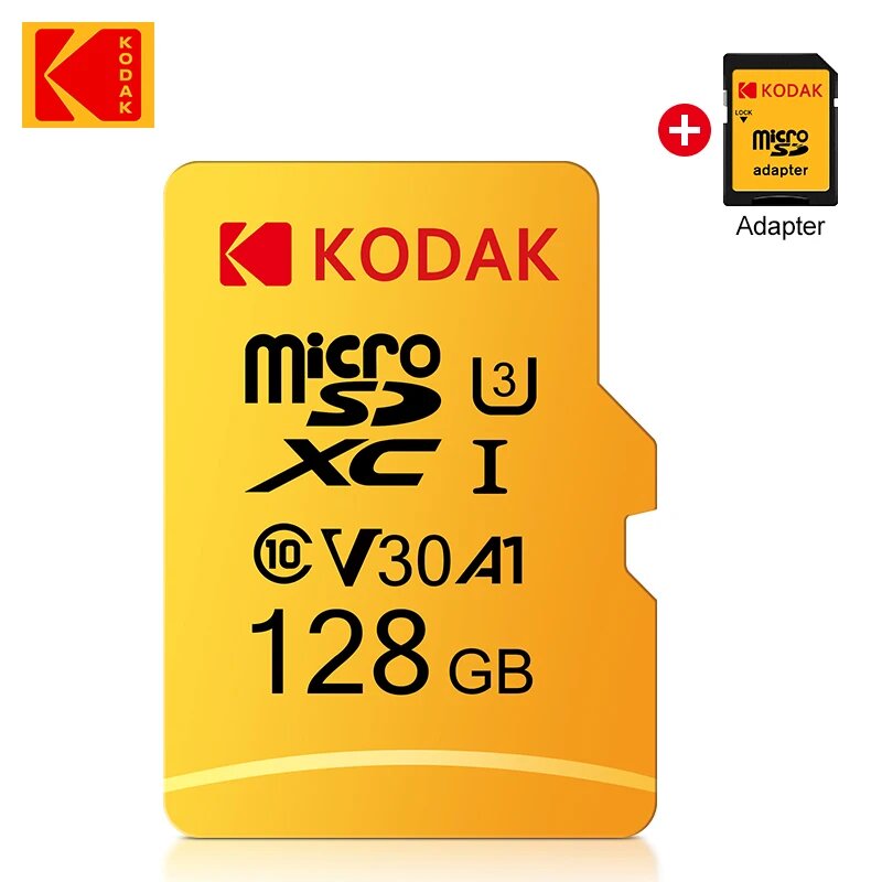 Kodak карта памяти microSD Class 10 32/64/128/256 ГБ