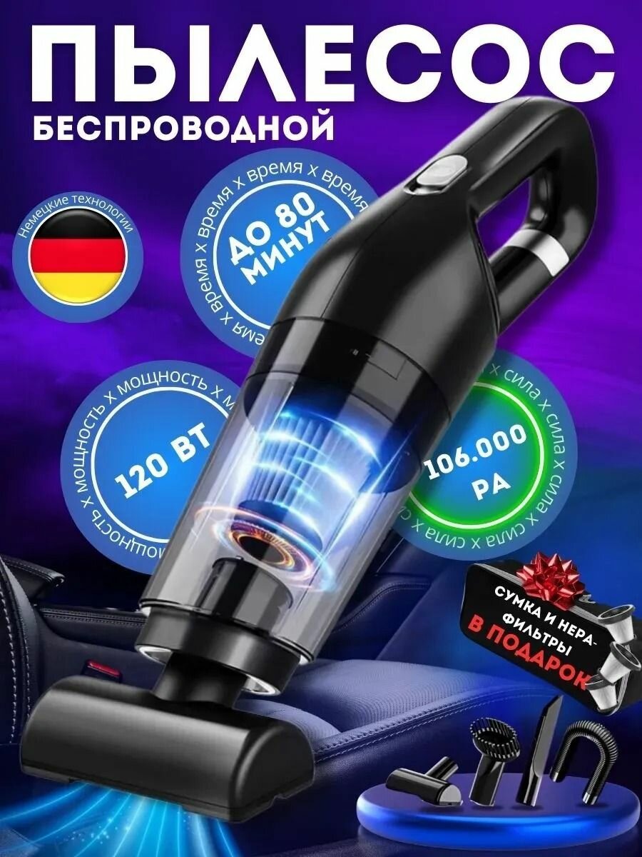Пылесос автомобильный