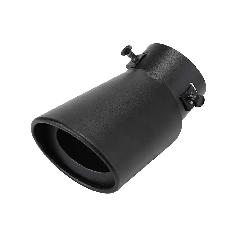 LAICY для Subaru Outback 2000-2022 Автомобильная задняя выхлопная труба глушитель наконечник универсальная нержавеющая сталь автомобильная выхлопная труба аксессуары, Matte Black