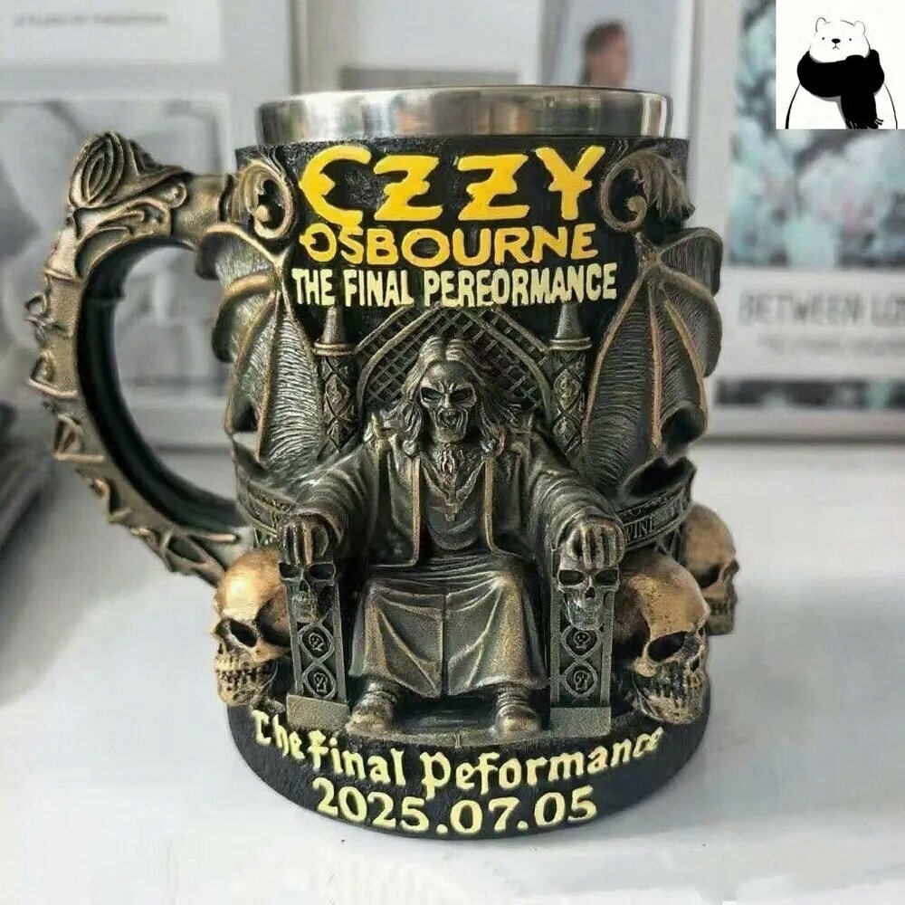 Кружка "железная леди, Оззи Осборн", 400 мл, 1 шт