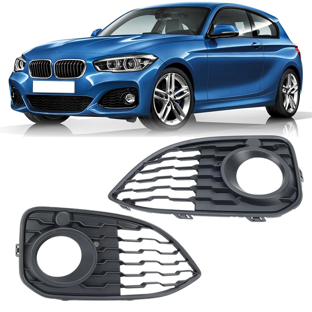 Крышка рамки противотуманной фары для BMW F20 F21 LCI M Sport 1 Series 2015-2019, решетка переднего бампера, противотуманная фара 51118060281 51118060282 1 pair