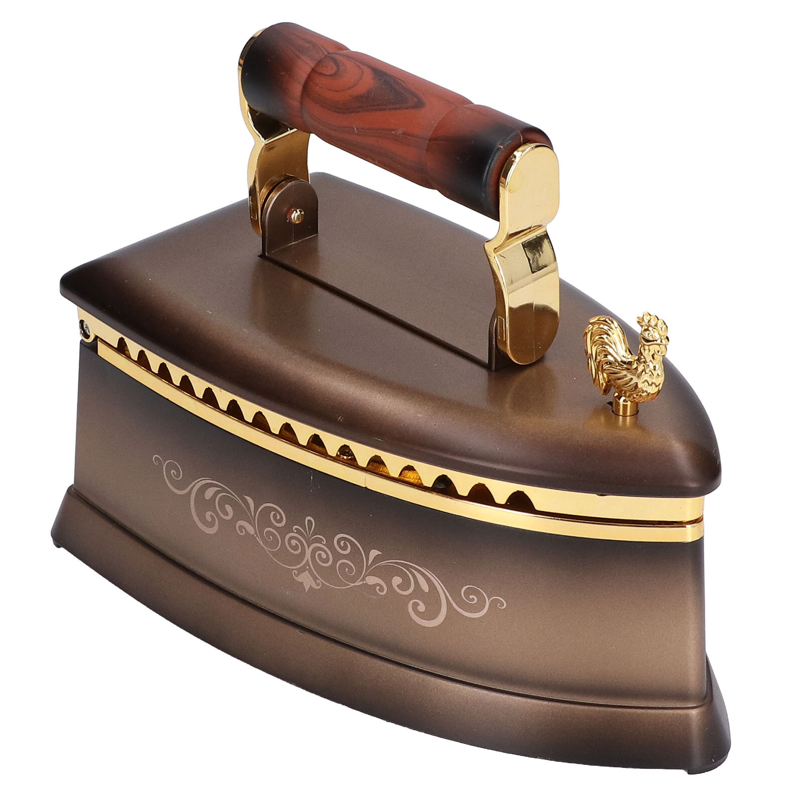 Креативная электрическая модель железной головы, музыкальная шкатулка, музыкальная шкатулка для танцующих девушек, украшения для девочек, подарок на день рождения, кофе